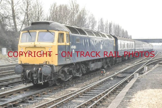 UK RAILWAY PHOTOGRAPH Of Class 47 47459. Rm47-2786 £1.70 - PicClick UK