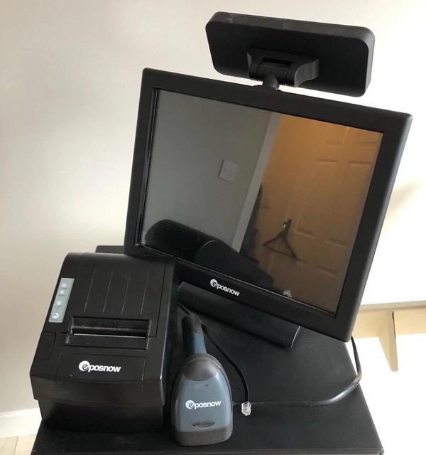 EPOS NOW PRO A15 POS Terminal 15.1" Touch Screen, Cash Drawer, Printer ...