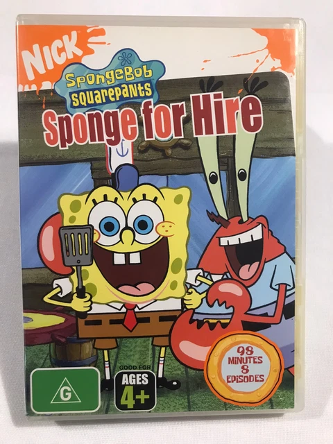 SPONGEBOB SQUAREPANTS / Sponge for Hire / DVD £3.13 - PicClick UK