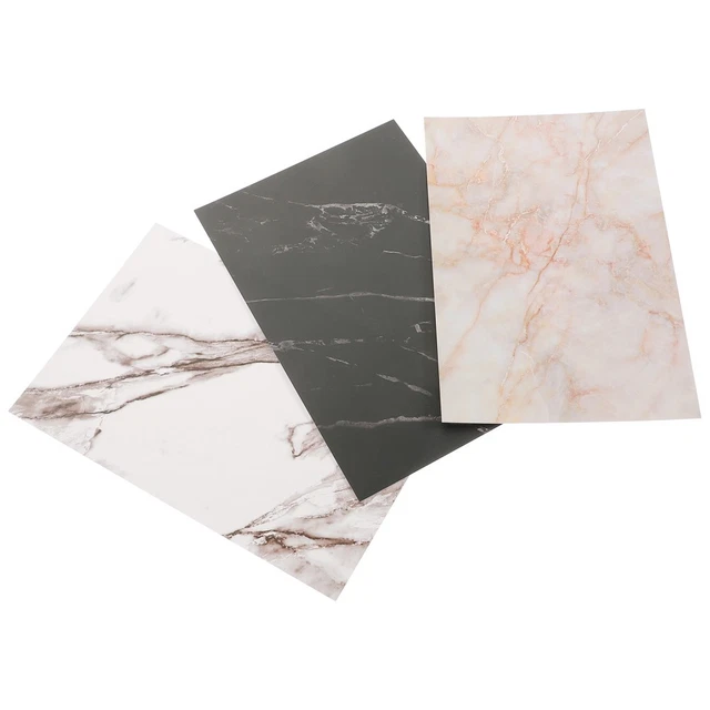 3PCS MARBLE PHOTOGRAPHY Backdrop Boards for Food and Jewelry ...