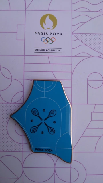 PINS JO PARIS 2024 Hospitality Tennis Neuf Pin’s Official Collector ...