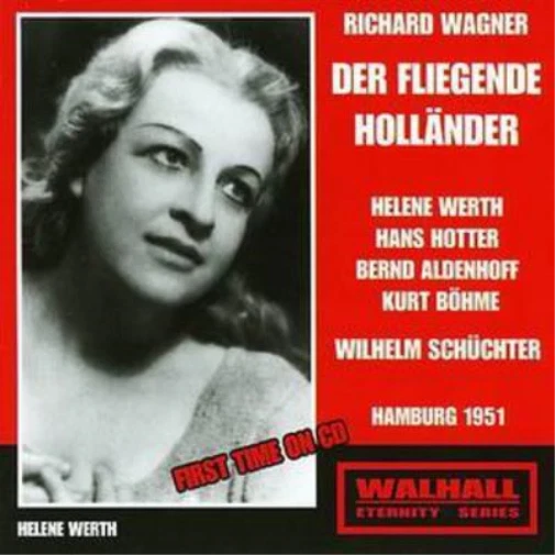 RICHARD WAGNER DER Fliegende Hollander (Schuchter, Hotter, Werth, Bohme ...