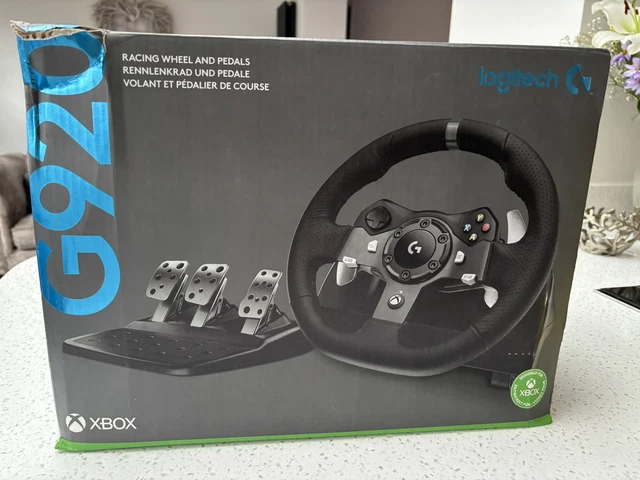 LOGITECH G920 DRIVING Force Racing Wheel with Pedals Xbox One £56.03 ...