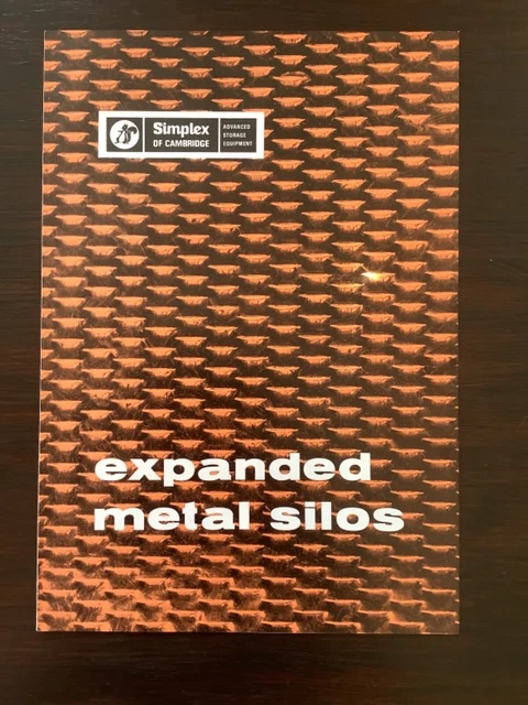 SIMPLEX EXPANDED METAL Silos Brochure £5.43 - PicClick UK