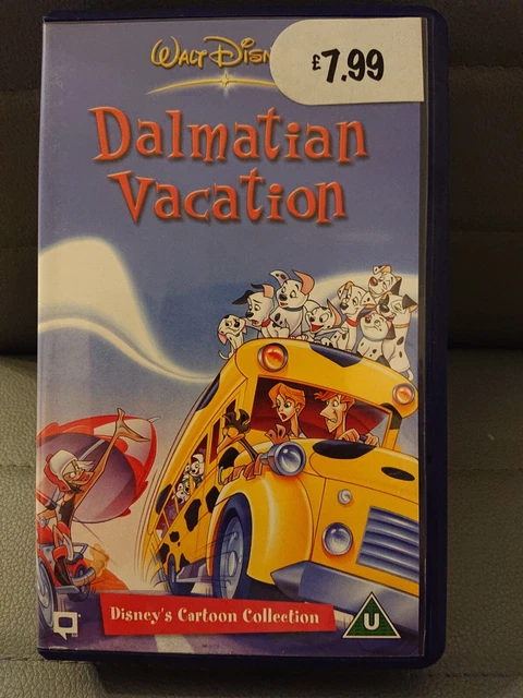 DISNEY DALMATION VACATION VHS Video £7.99 - PicClick UK