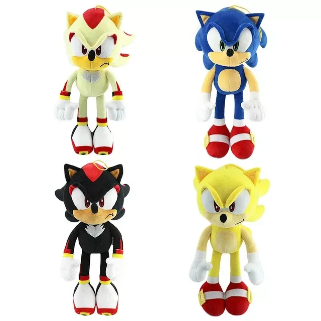 SONIC SHADOW THE hedgehog plush toys teddy collectible £14.99 - PicClick UK
