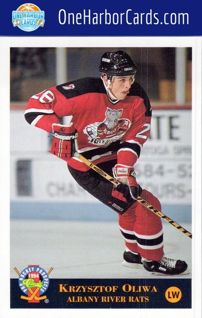 1994 CLASSIC PRO Pro Prospects Albany River Rats carte de hockey #73 ...