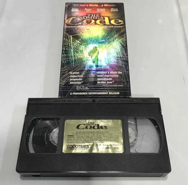 🍿THE OMEGA CODE (VHS, 📼2000) Casper Van Dien Michael York PG-13 $11.11 ...