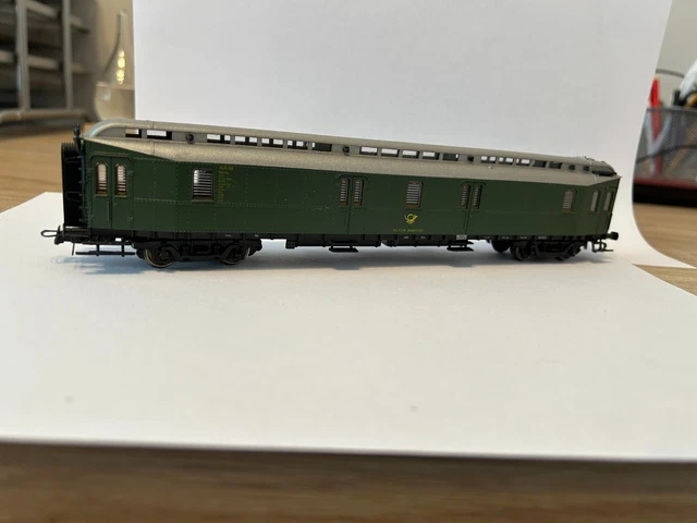 HO SCALE MODEL of German Full Brake Coach by Roco (?) - Austrian made £ ...