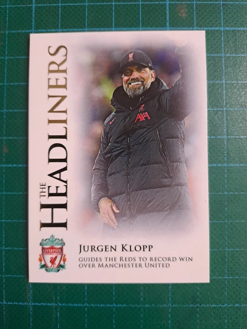 JURGEN KLOPP FUTERA 2023 Rare Gold Card #21 of only 48 made NEW ...
