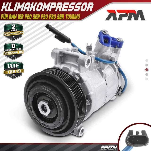 COMPRESSEUR D'AIR 6SEU14C pour BMW 1er F20 F21 3er F30 F80 3er Touring F31 316i EUR 187,55 ...