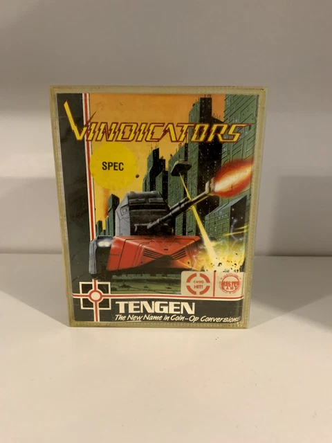 VINDICATORS LARGE BOX Cassette ZX Spectrum 48k/128k Retro Gaming 80s £5 ...