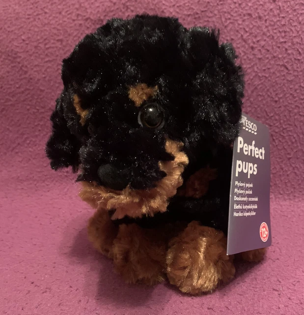 TESCO PERFECT PUPS 2007 Puppy Dog Patch Soft Toy 22cm £9.99 - PicClick UK
