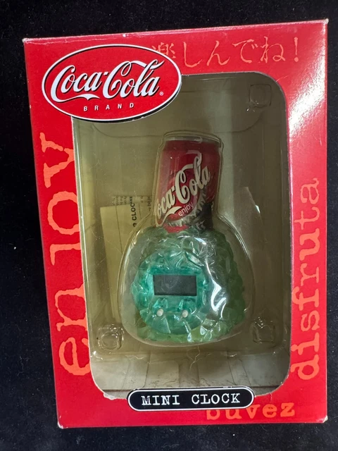 COCA-COLA COLLECTIBLE MINI Clock Coca Cola Coke Can 2000 £9.28 ...