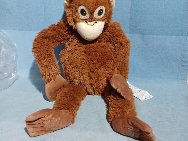 IKEA DJUNGELSKOG ORANGUTAN Monkey Large Soft Plush Teddy Toy Chimp Ape EUR 11,79 - PicClick FR