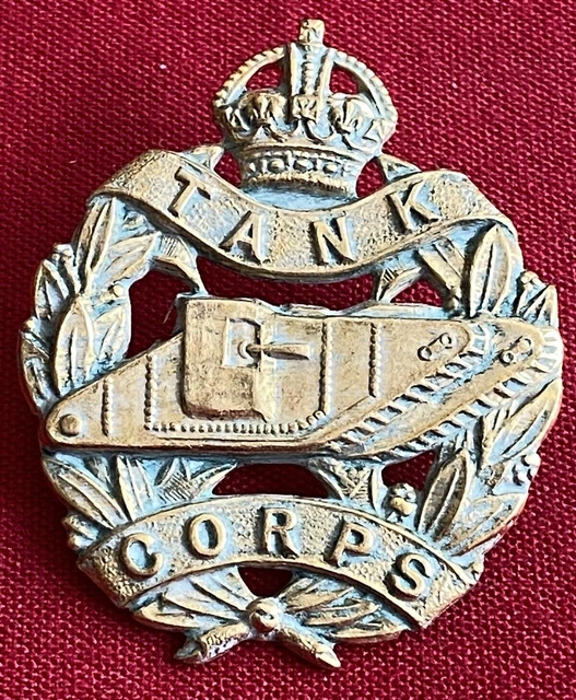 ROYAL TANK CORPS British Military Cap Badge - Brass - KC £7.19 ...