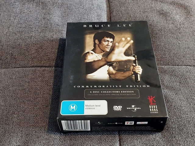 BRUCE LEE COMMEMORATIVE Collector’s Edition 6-Disc Box Set DVD Region 4 ...
