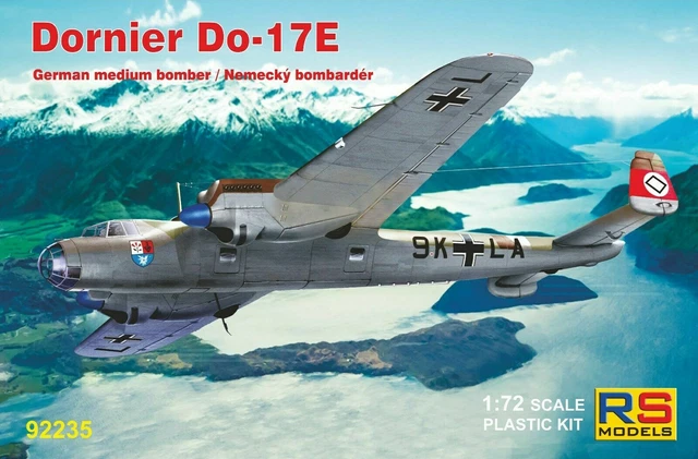 RS MODELS 92235 1/72 Dornier Do-17E German medium Bomber Modellbau ...