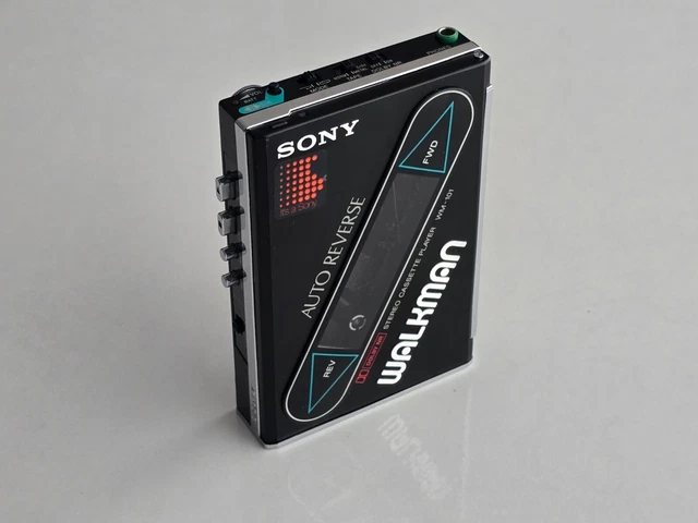 RARE VINTAGE SONY Walkman WM-101 Personal Cassette Tape Player Full ...