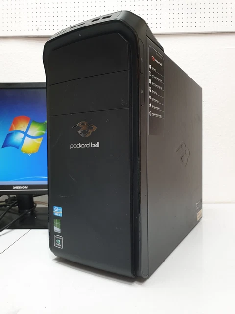 PACKARD BELL WINDOWS 7 Pro Gaming PC Computer i5 8GB 128GB 1TB GT 620 ...