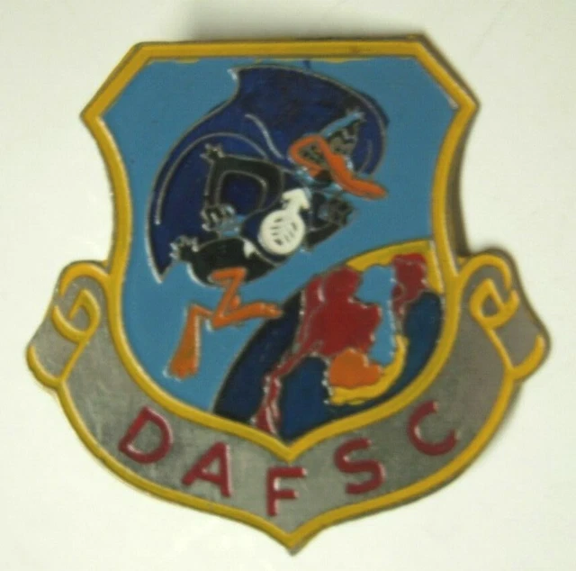 VIETNAM WAR &DAFSC& Daffy Duck "Beercan" Insignia - USAF - Pinback $45. ...