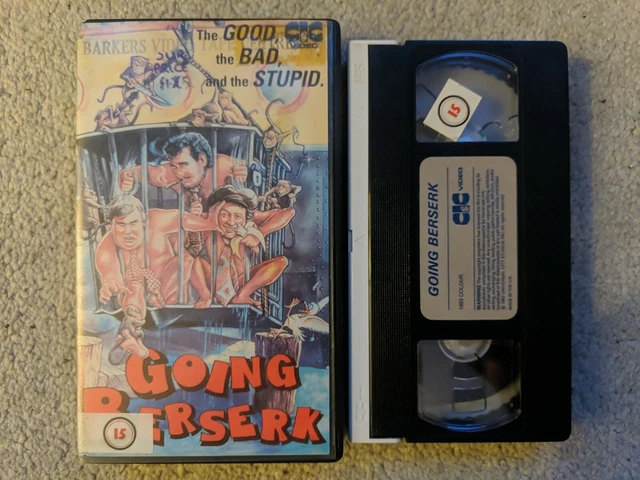 GOING BERSERK ORIGINAL Pre Cert VHS Video Film John candy EUR 8,63 ...