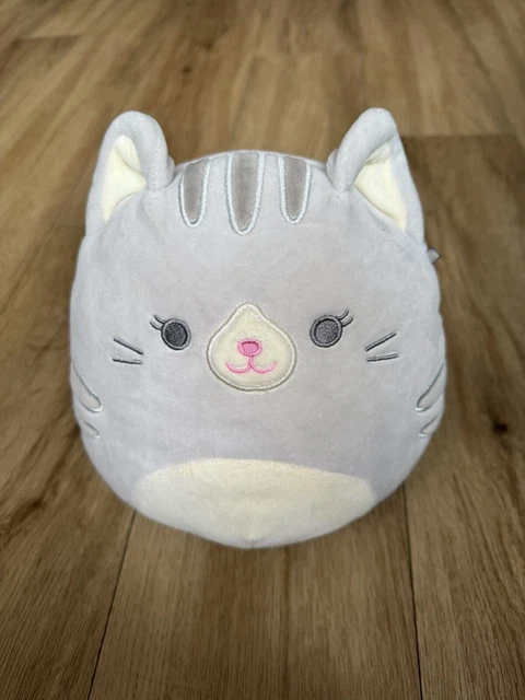 SQUISHMALLOWS TALLY GREY Tabby Cat Kitten Soft Plush Toy 7.5” £10.00 ...