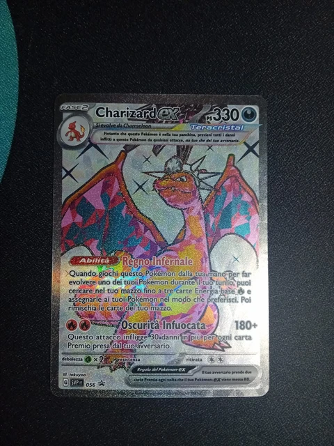 CHARIZARD EX Full Art 056 MINT - Pokèmon ITA Ossidiana Infuocata No Lugia EUR 4,00 - PicClick IT