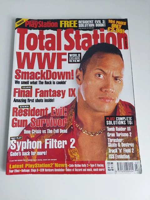 TOTAL STATION MAGAZINE March 2000 Issue 52 £12.94 - PicClick UK