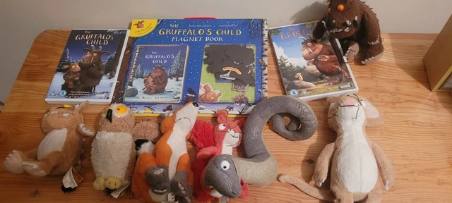 7 JULIA DONALDSON Aurora Gruffalo & Child Plush Toys Bundle Fox Snake ...