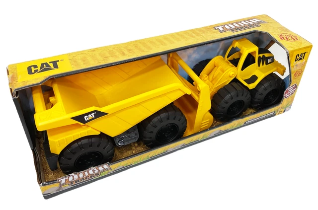 CAT MINI CREW Dump Truck & Wheel Loader Caterpillar Construction ...