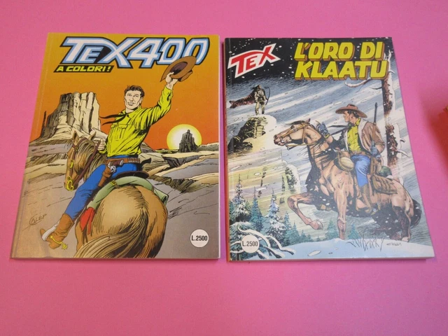 TEX GIGANTE, SEQUENZA COMPLETA 400 / 499 originali OTTIMI e edicola 100 ...
