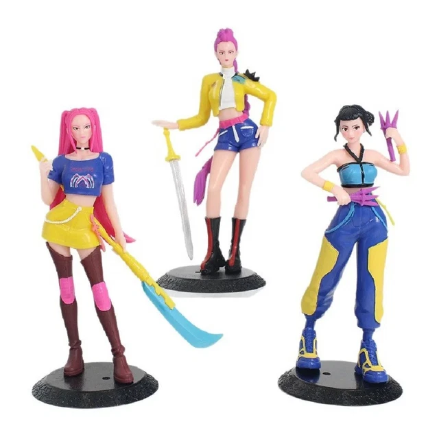 KPOP DEMON HUNTERS Model Figures Christmas Gift Rumi Mira Zoey Doll ...