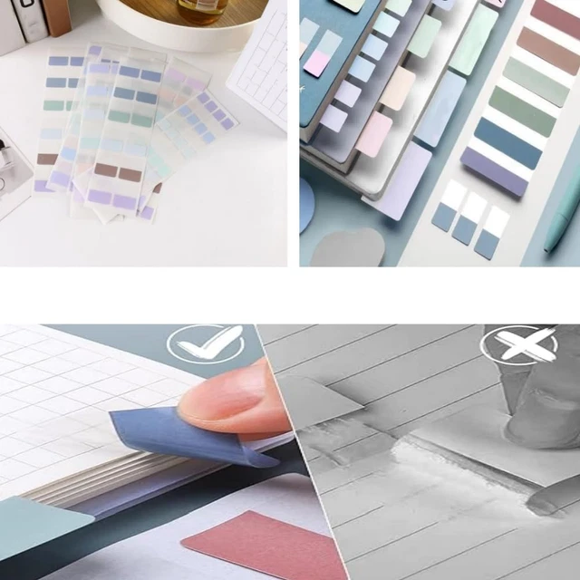 240 PIECES STICKY Index Tabs, Self-Adhesive Index Tabs Flags Writable ...