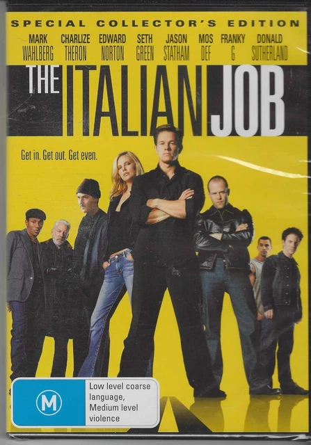 ITALIAN JOB, THE (DVD, 2003) Brand New Sealed $8.99 - PicClick AU