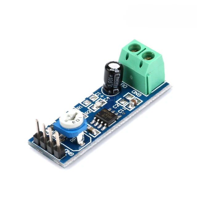 LM386 MODULE 20 Times Gain Audio Amplifier Module F Raspberry Pi ...