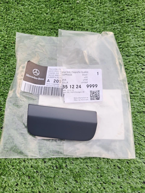 GENUINE MERCEDES AMG C Class W205 Rear Bumper Tow Eye Cover Trim ...