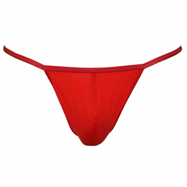 HOM TEMPTATION PLUME Micro-Stretch homme G-String, rouge EUR 21,84 ...
