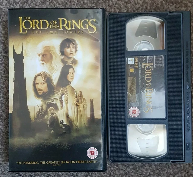 LORD OF THE Rings: The Two Towers (VHS) £2.99 - PicClick UK