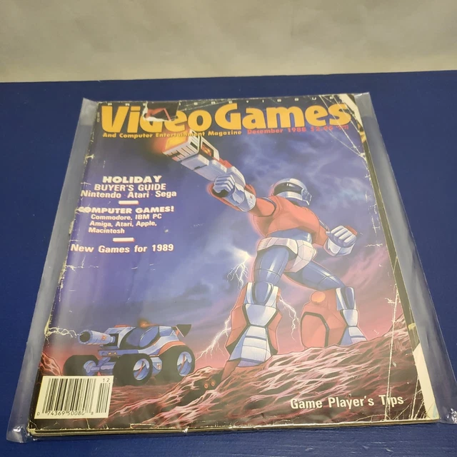 VINTAGE VIDEO GAMES And Computer Entertainment December 1988 Issue 1 ...