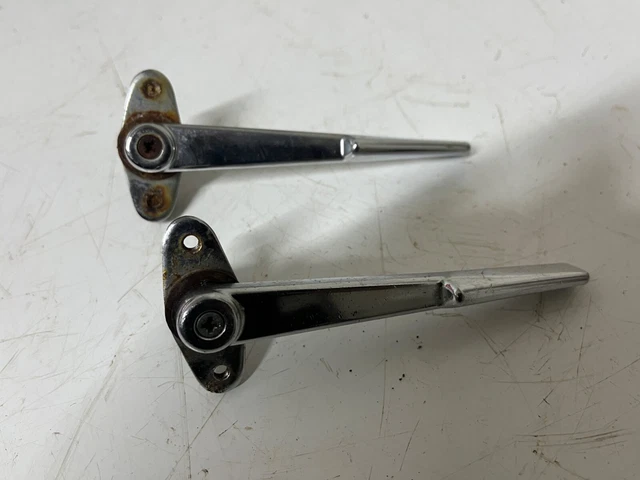 TRIUMPH SPITFIRE MK4 1500 Soft Top Hood Handles Chrome Catches £35.00 ...