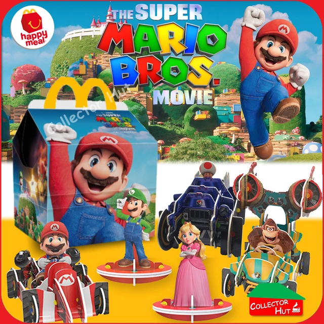 MCDONALD'S UK 2023 Happy Meal SUPER MARIO BROS. Jouet 3D Mario Kart : AFFRANCHISSEMENT RAPIDE ...