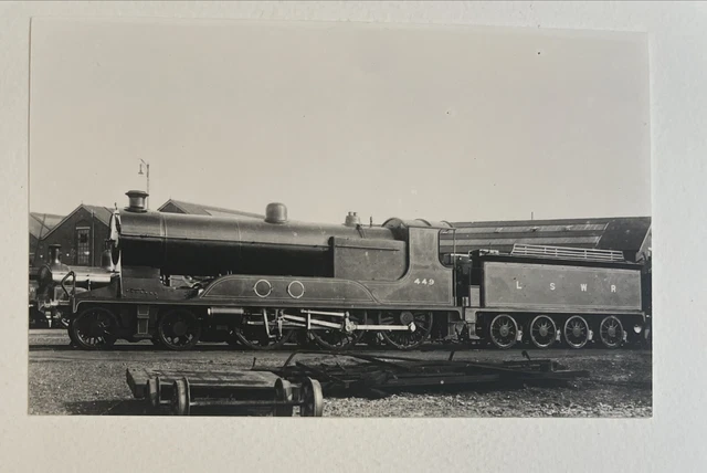 LSWR RAILWAY / Locomotive Photograph - 449 - A538 £3.50 - PicClick UK