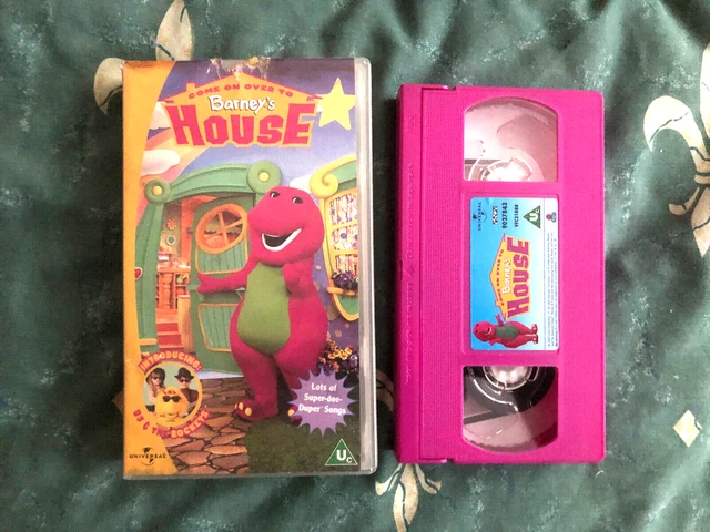 BARNEY COME On Over To Barney's House . VHS Pal ** £17.99 - PicClick UK