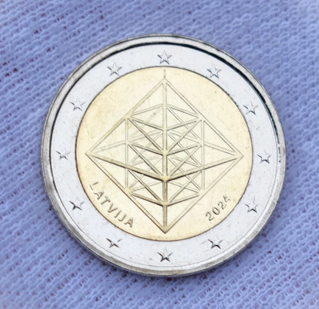 2 EURO GEDENKMÜNZE ( Lettland Puzuris) 2024 Stempelglanz Sammeln ...