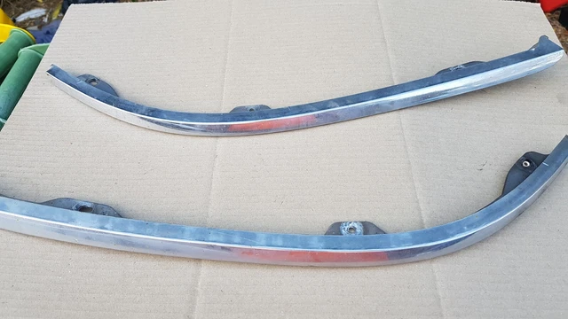 FORD BA BF Fairlane Front Bumper Moulds Pair - Chrome $195.00 - PicClick AU
