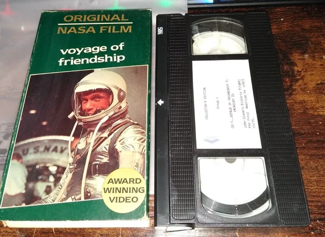 VOYAGE OF FRIENDSHIP Documentary VHS 1989 Original NASA, John Glenn, Mercury 3 £7.56 - PicClick UK
