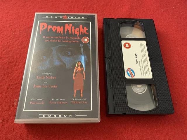 PROM NIGHT VINTAGE Horror Vhs Video Nice Condition Tested Horror Free ...