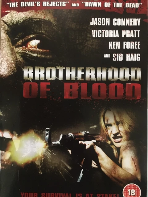BROTHERHOOD OF BLOOD , Cert 18 , Good Condition , Despatched in Padded ...