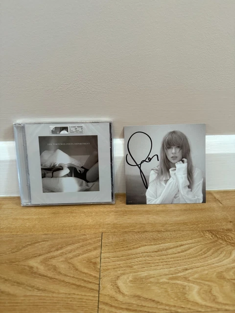 TAYLOR SWIFT SIGNED TTPD the Tortured Poets Department CD Album EUR 79 ...